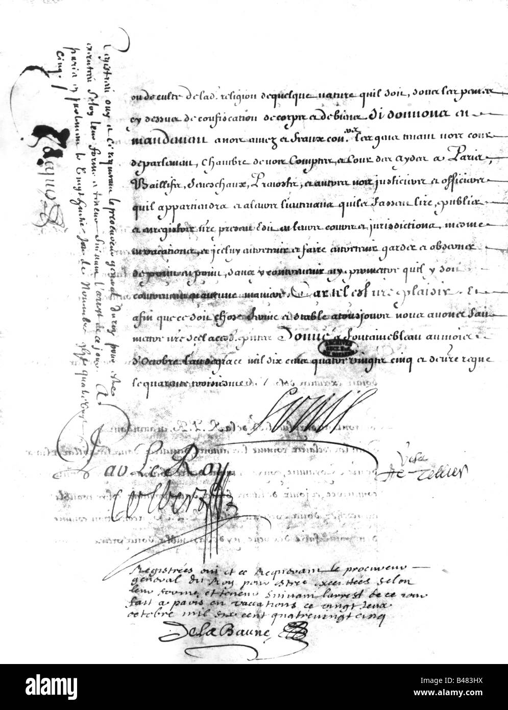 1685 protestants france hi-res stock photography and images - Alamy