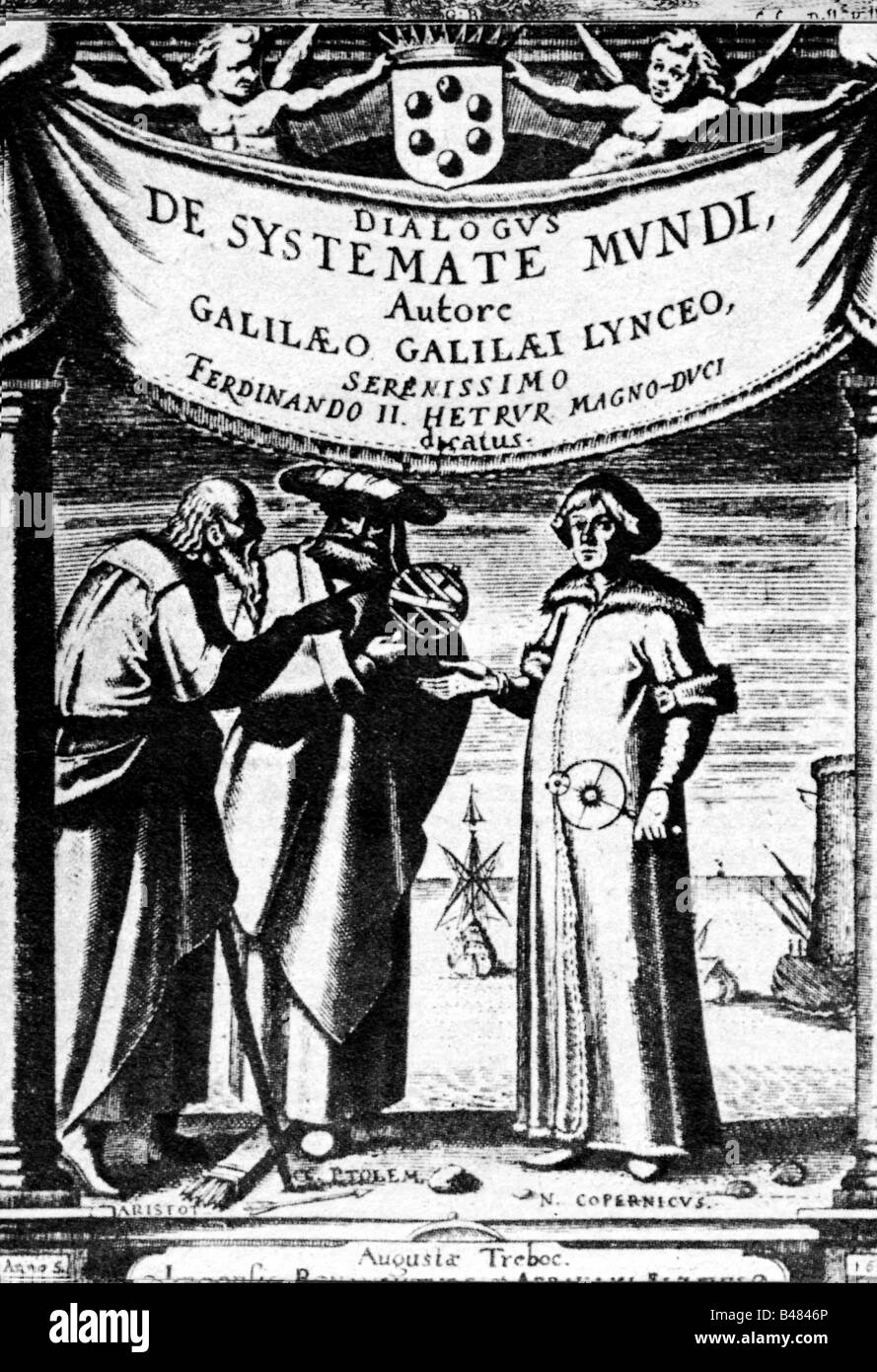 Galileo galilei book hi-res stock photography and images - Alamy