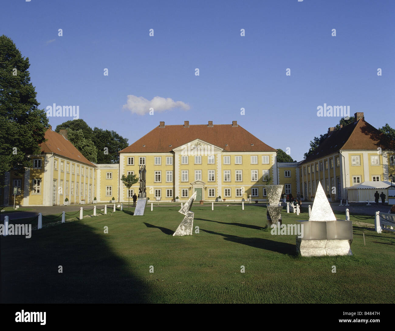 architecture, castles, Germany, Schleswig-Holstein, castle, estate "Gut ...