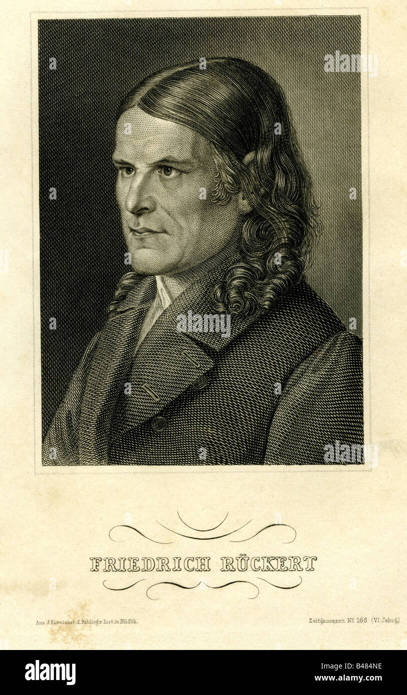 Friedrich Ruckert High Resolution Stock Photography and Images - Alamy