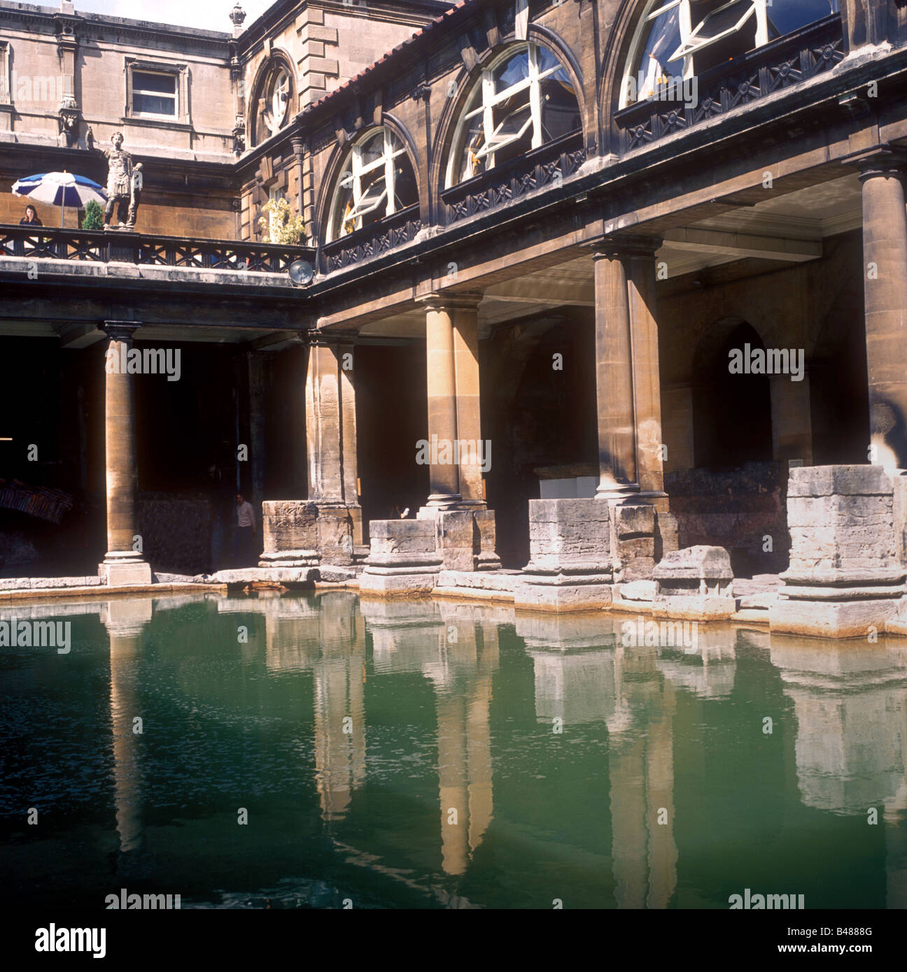 The Roman Baths in the city of Bath Stock Photo - Alamy