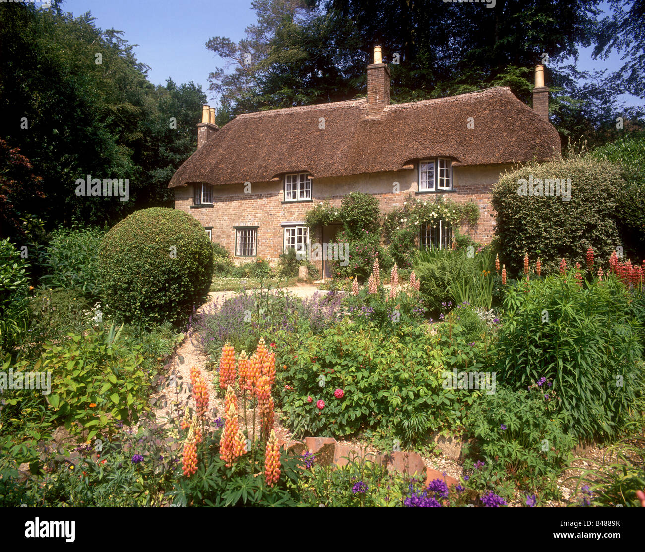 Birthplace of the poet and author Thomas Hardy in the village of Higher ...