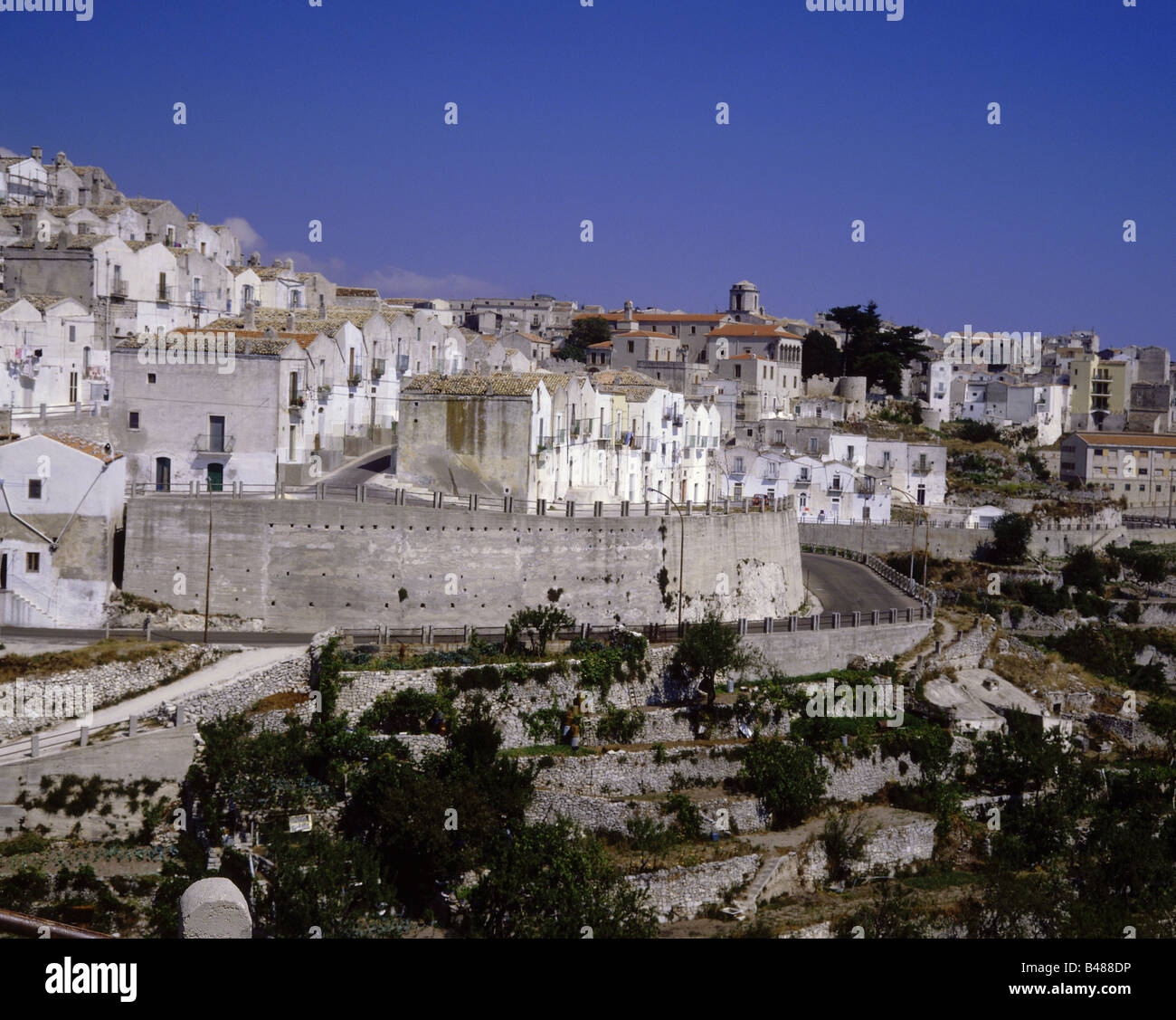 geography / travel, Italy, Gargano, Monte San Angelo, overviews ...