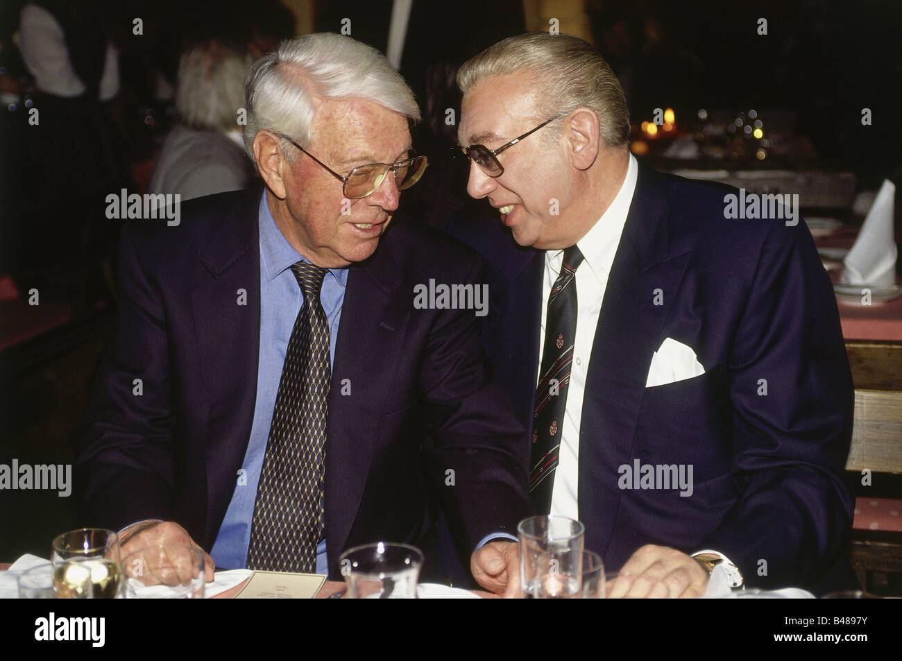Tappert, Horst, 26.5.1923 - 13.12.2008, German actor, with Herbert ...