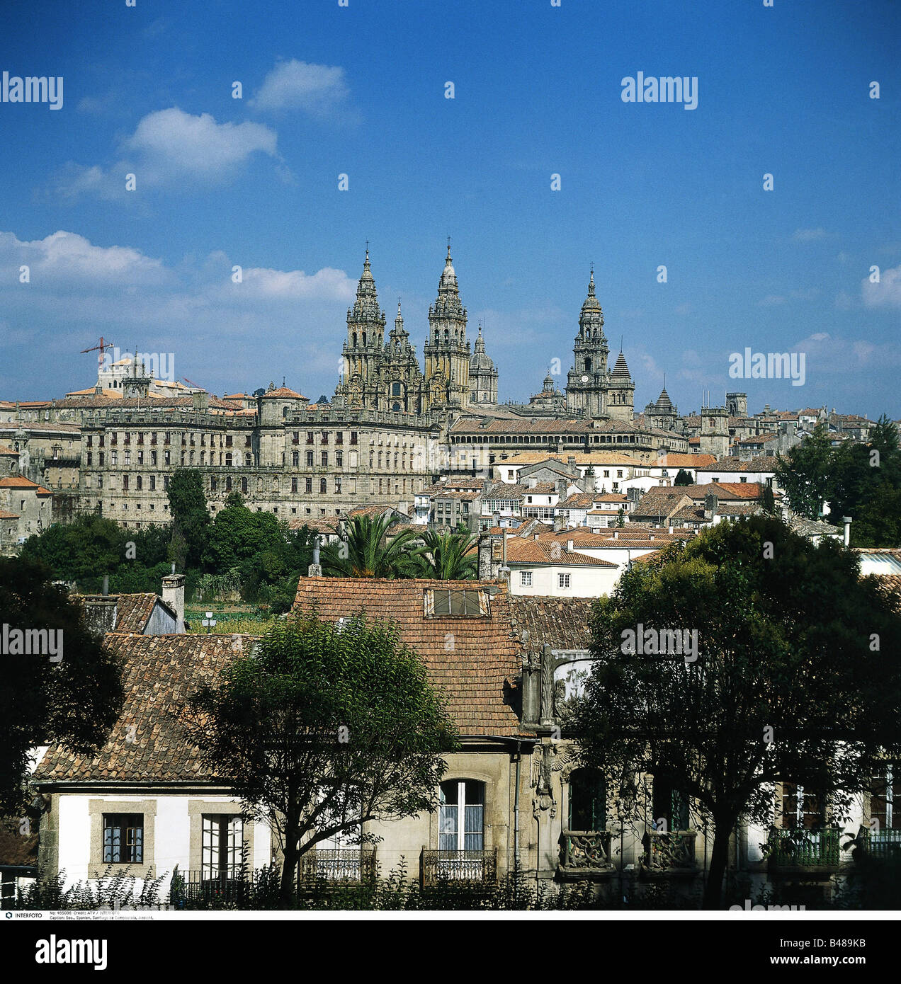 geography / travel, Spain, Santiago de Compostela, city views ...