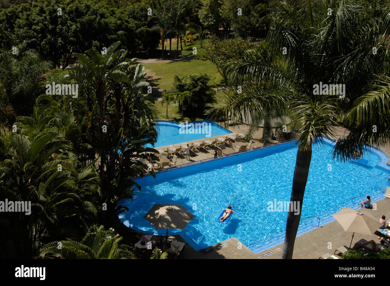 swimming pool in Costa Rica Stock Photo - Alamy