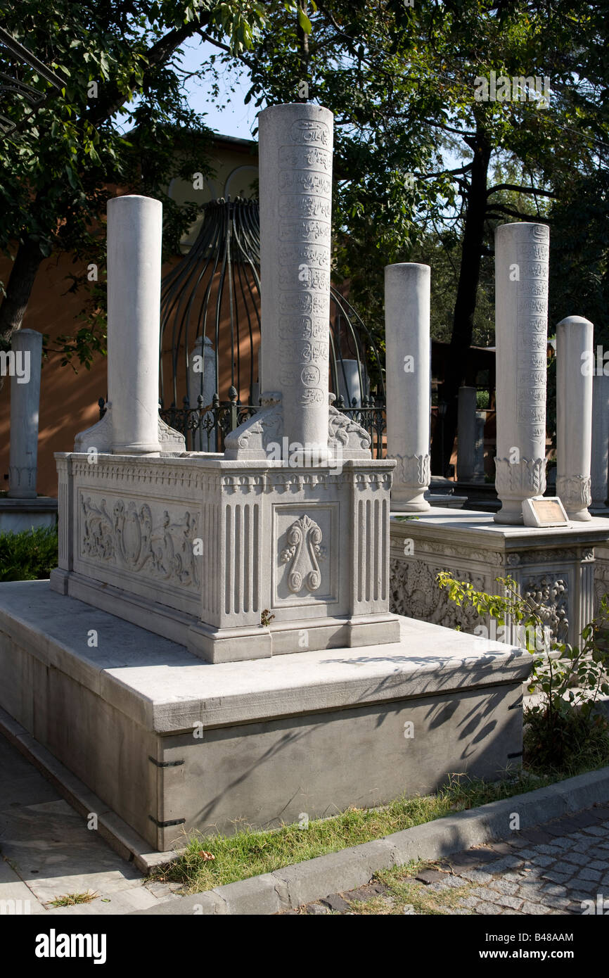 Grave Stones Istanbul Turkey Stock Photo - Alamy