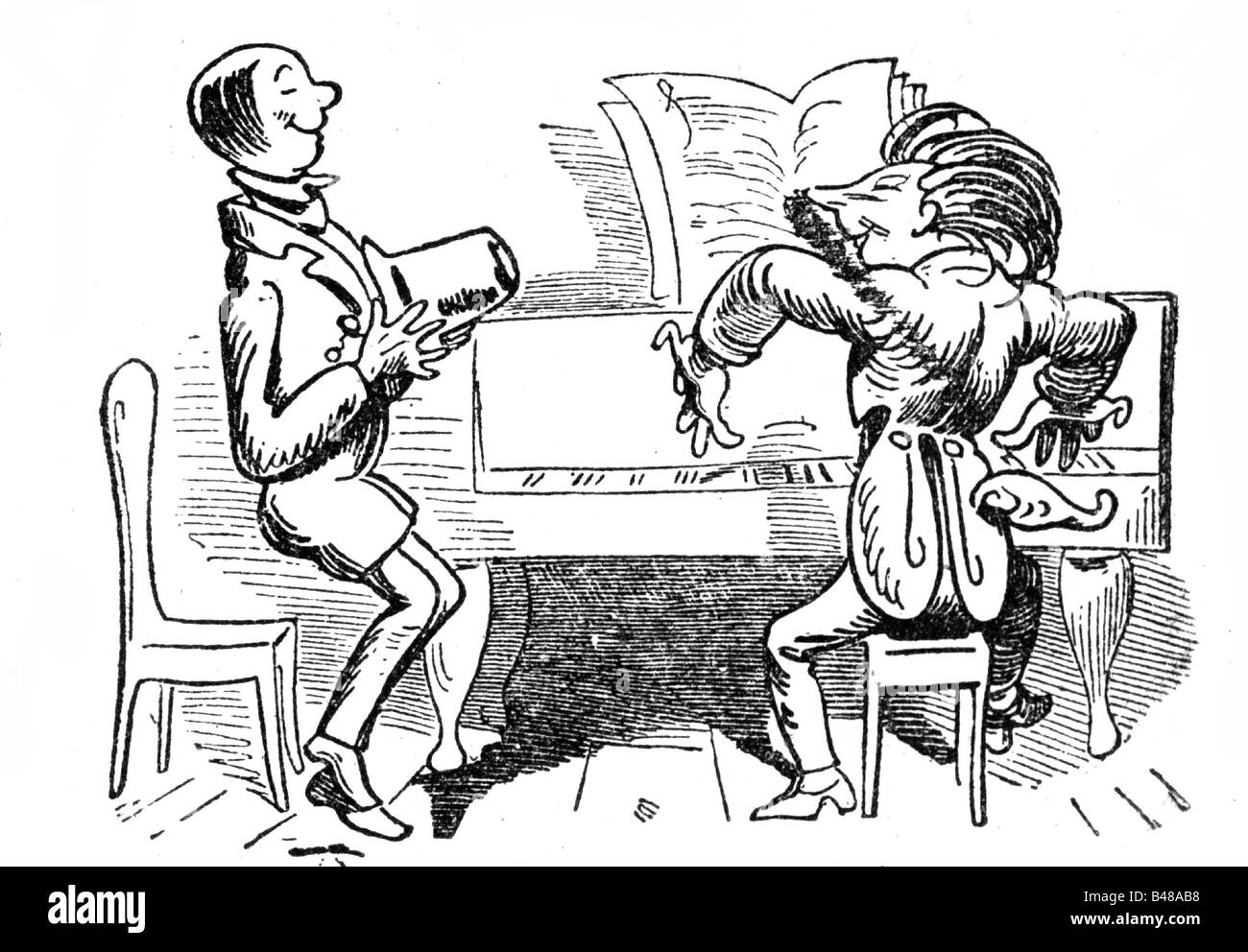 Drawing by wilhelm busch hi-res stock photography and images - Alamy