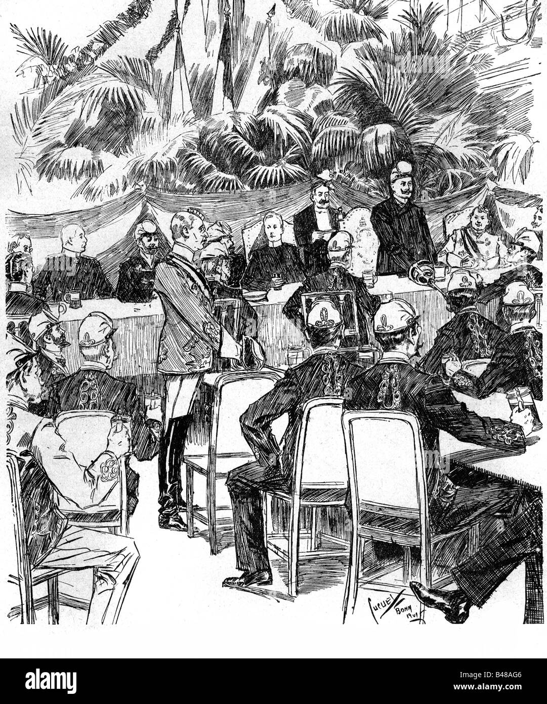 Germany party students Black and White Stock Photos & Images - Alamy