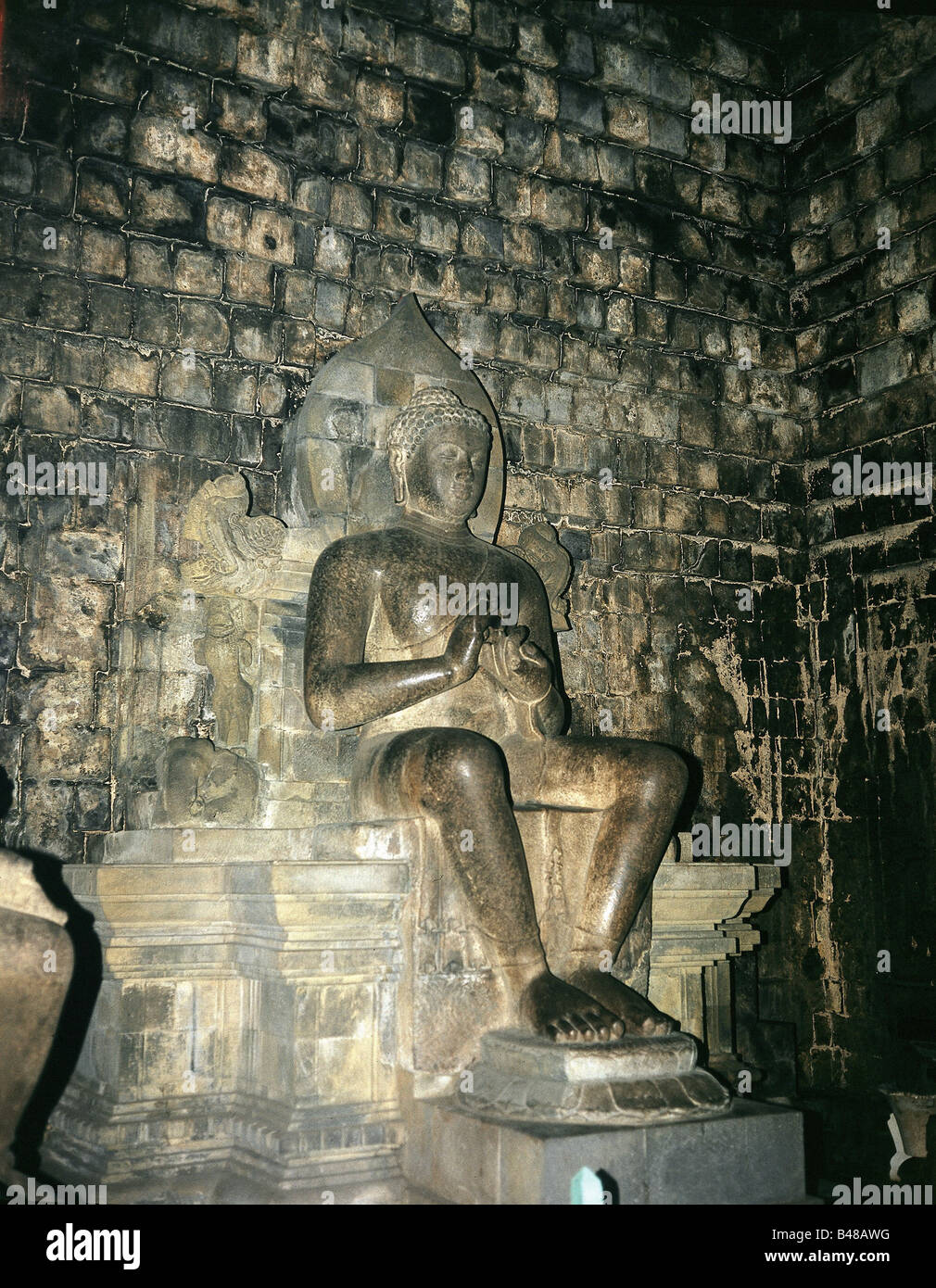 religion, buddhism, Buddha (Dharmacharka Mudra), statue, temple Candi ...