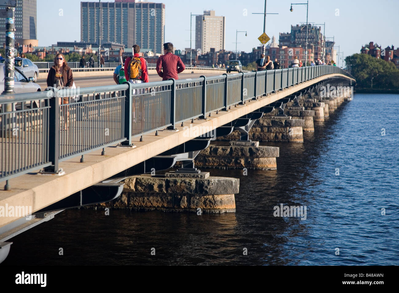 Harvard bridge hi-res stock photography and images - Alamy
