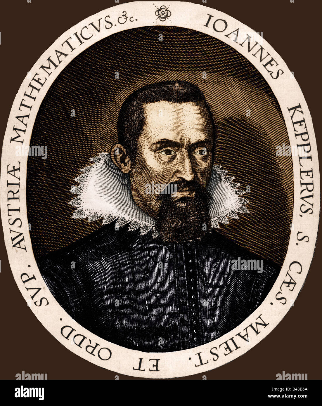 Kepler, Johannes, 27.12.1571 - 15.11.1636, German astronomer, portrait ...
