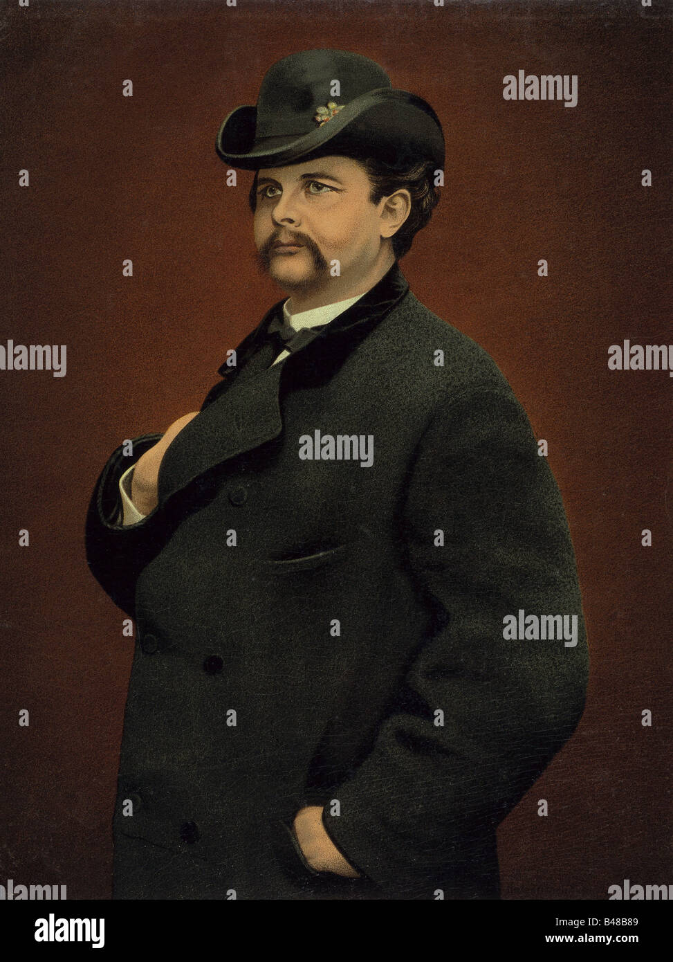 Ludwig ii 25 8 1845 13 6 1886 king hi-res stock photography and images ...