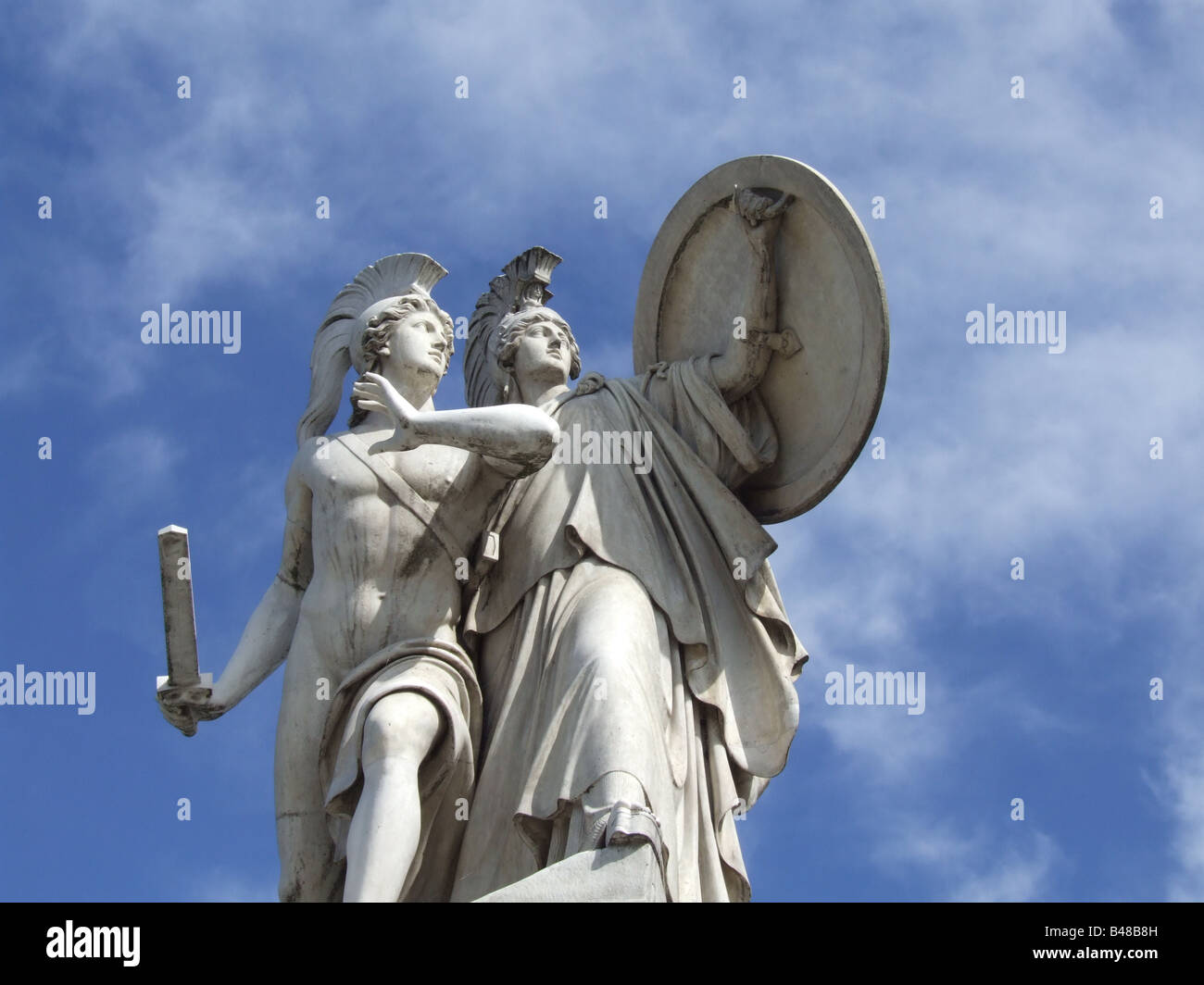 Statues schloss bridge berlin germany hi-res stock photography and ...