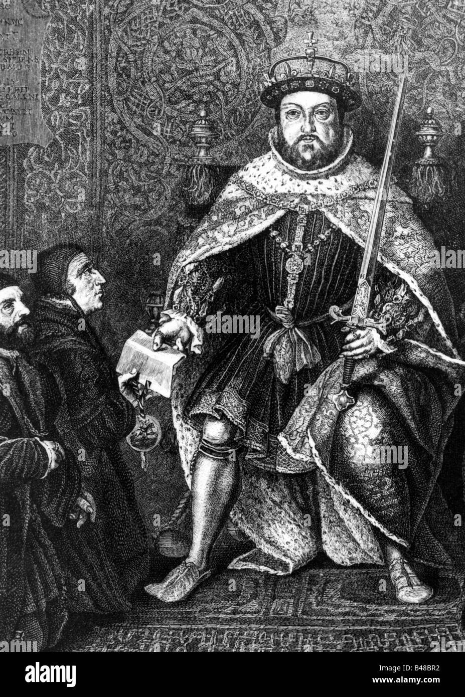 Henry viii of england painting hi-res stock photography and images - Alamy