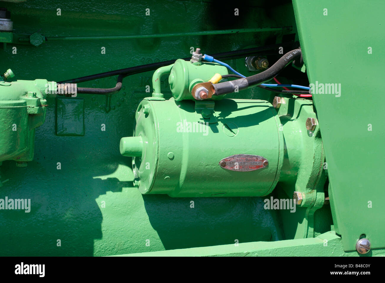 Starter on farm tractor engine hi-res stock photography and images - Alamy