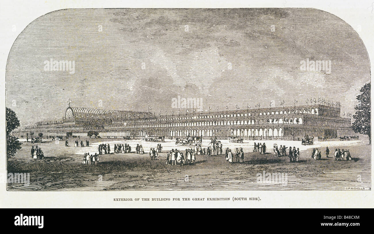 exhibition, world exhibition London 1.5. - 18.10.1851, first world ...