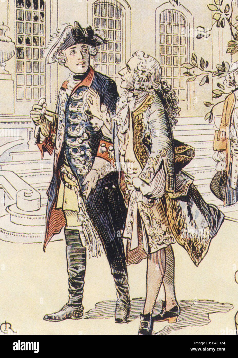 Coloured drawing by carl rochling hi-res stock photography and images ...