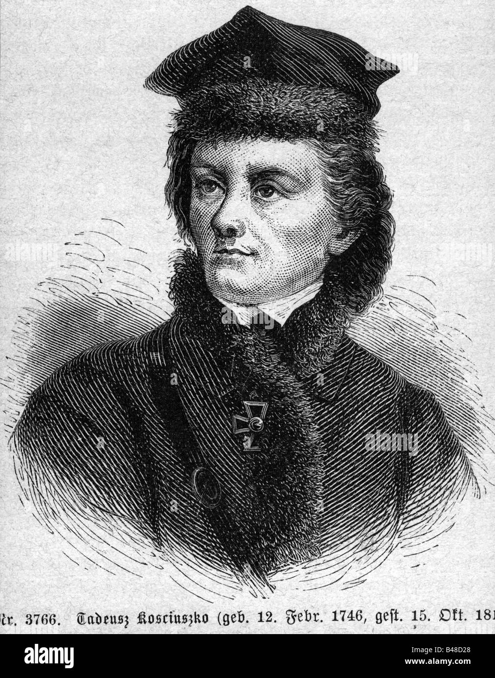 Tadeusz kosciuszko portrait hi-res stock photography and images - Alamy