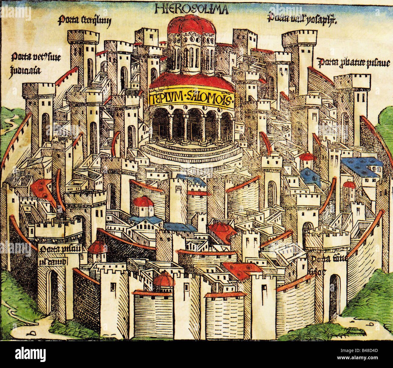 geography / travel, Palestine, Jerusalem, city views / cityscapes ...