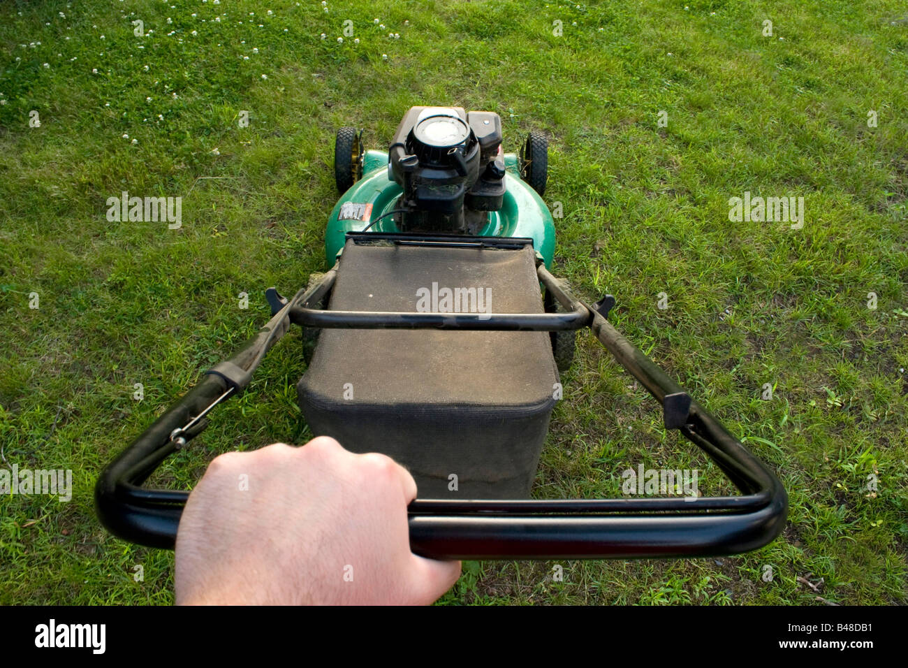 Hand mower hi-res stock photography and images - Alamy