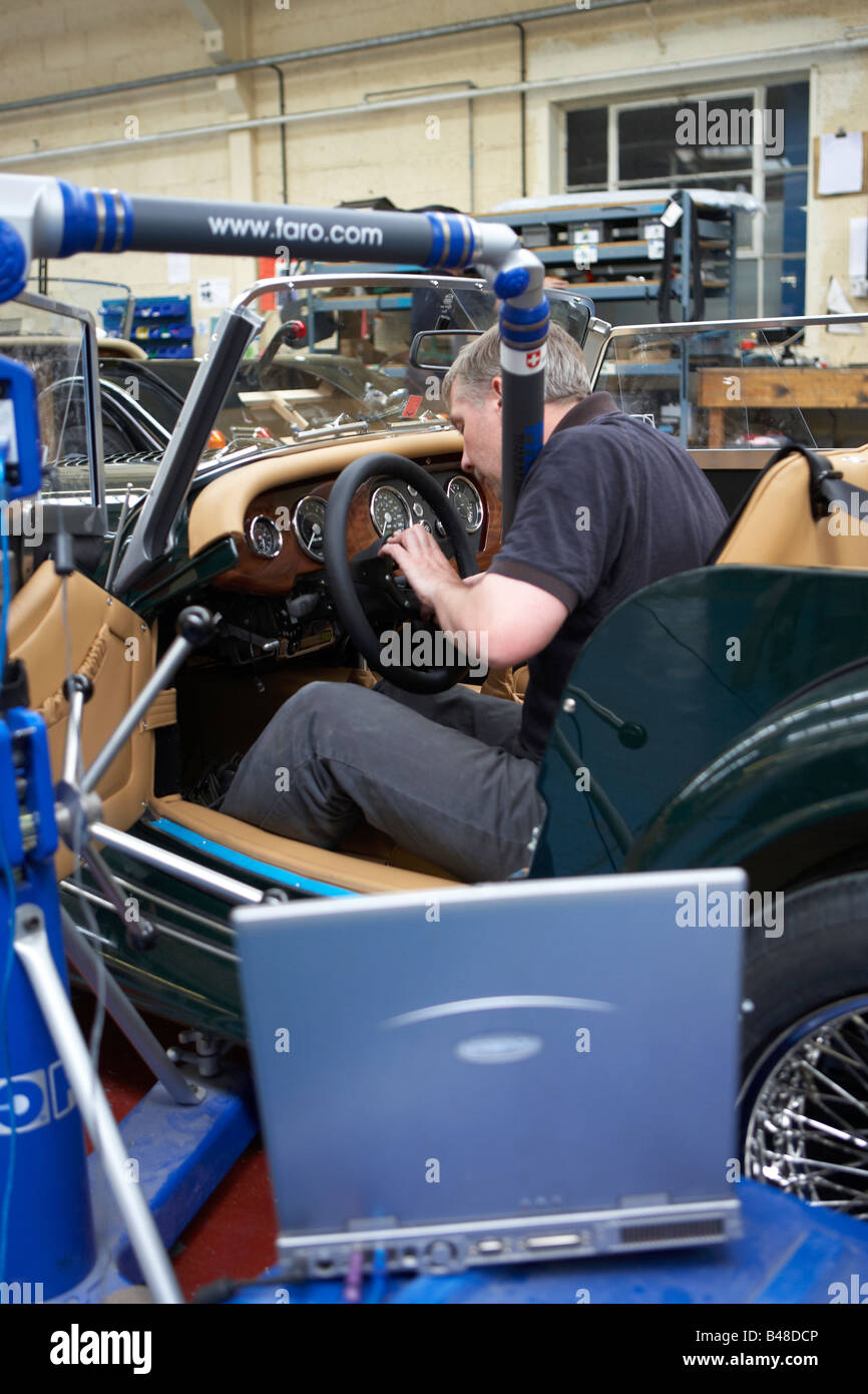 Morgan Cars factory Stock Photo - Alamy