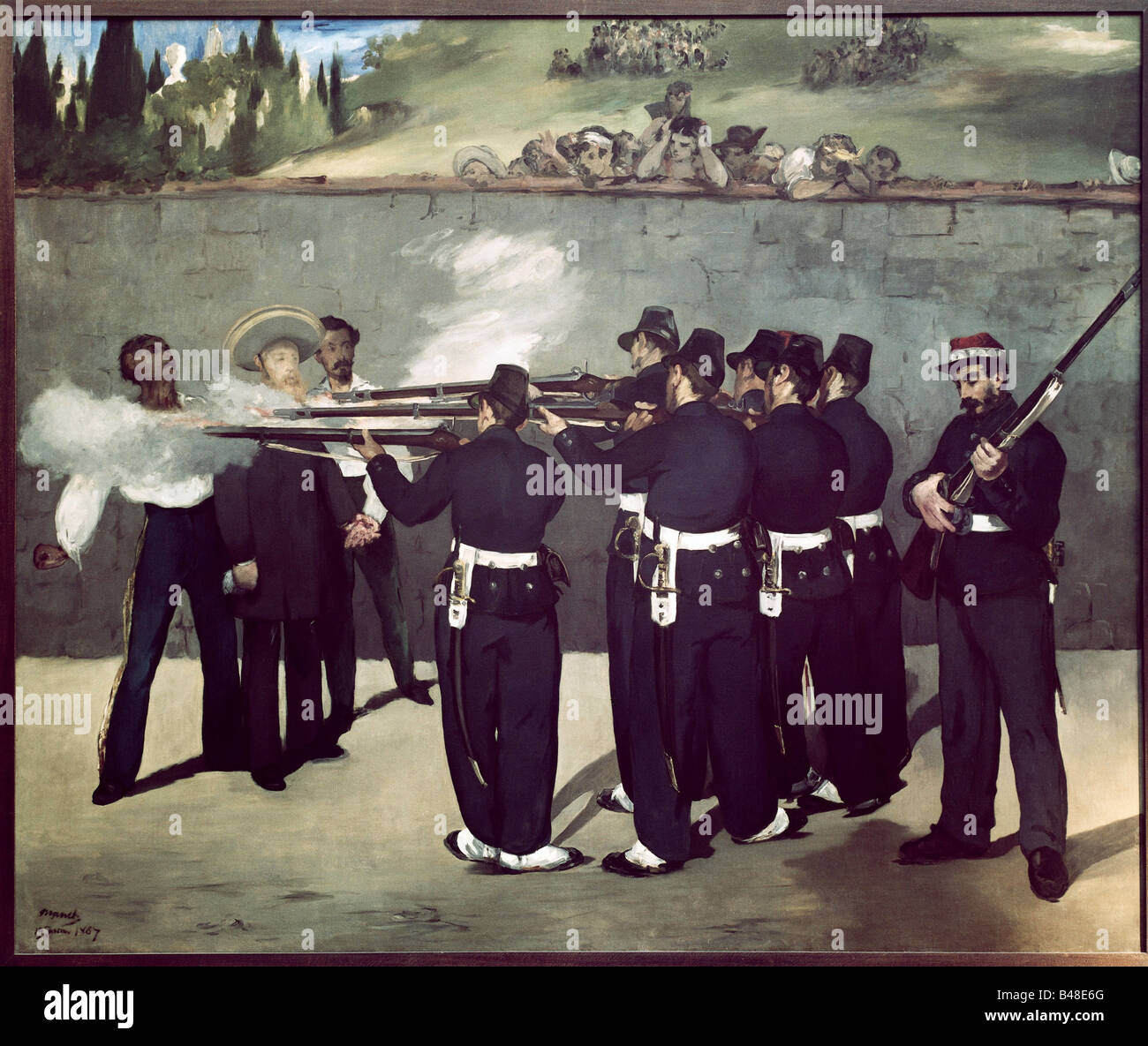 Execution of maximilian hi-res stock photography and images - Alamy