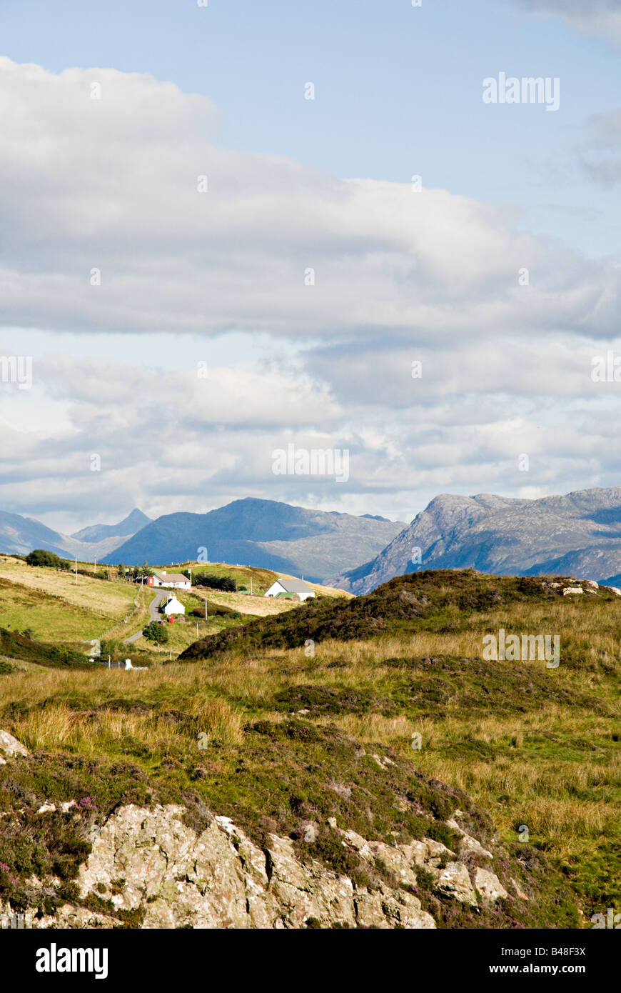Crofts on the Sleat Peninsula Isle of Skye Scotland Stock Photo - Alamy