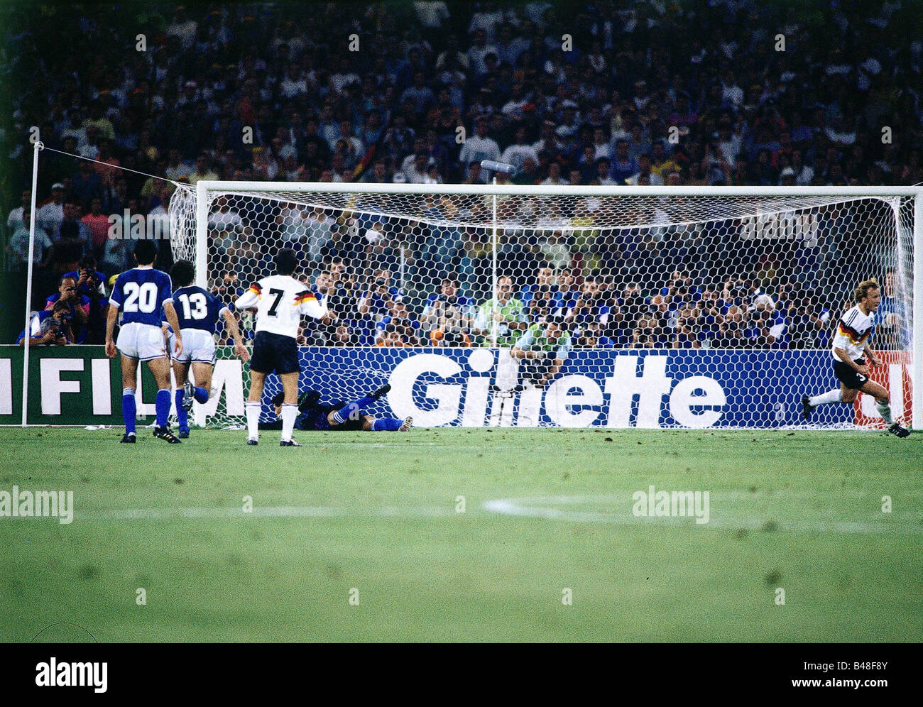World Cup Final 1990 Argentina Germany High Resolution Stock ...