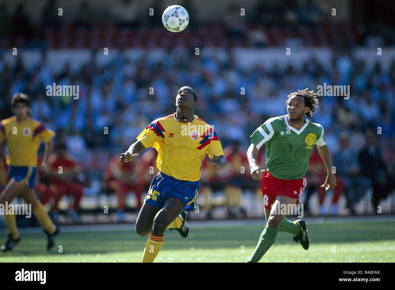 World cup 1990 colombia hi-res stock photography and images - Alamy