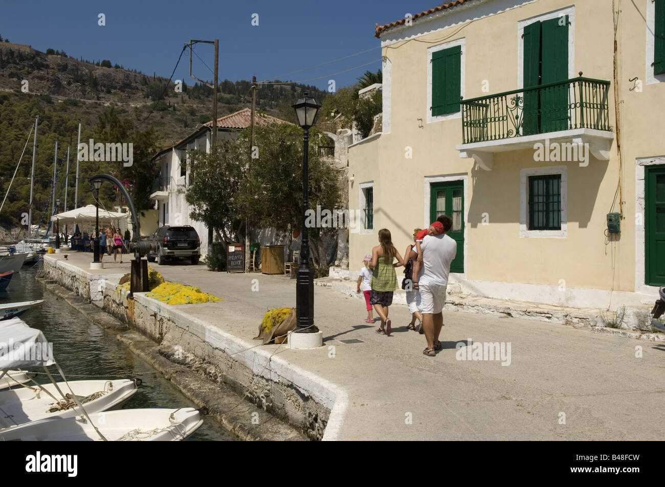 Waterfront assos kefalonia greece hi-res stock photography and images ...