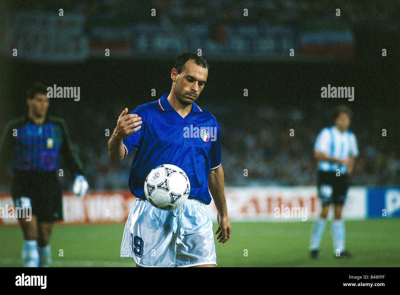 Salvatore schillaci 1990 hi-res stock photography and images - Alamy