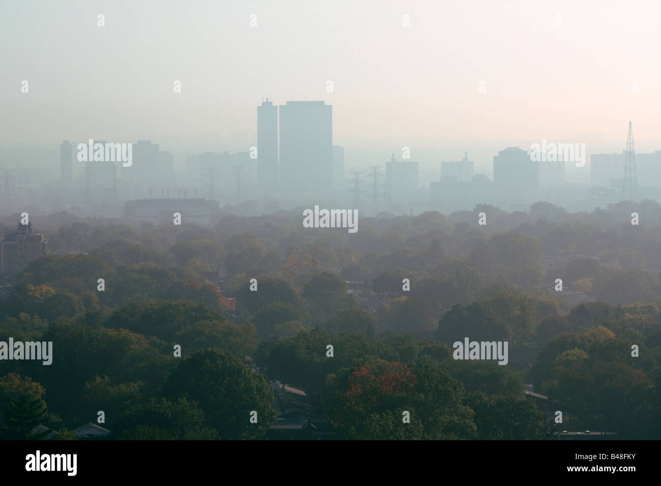Canada smog hi-res stock photography and images - Alamy