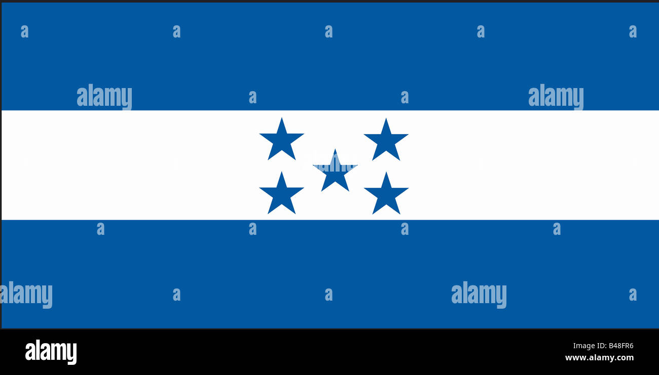 Honduras national flag hi-res stock photography and images - Alamy