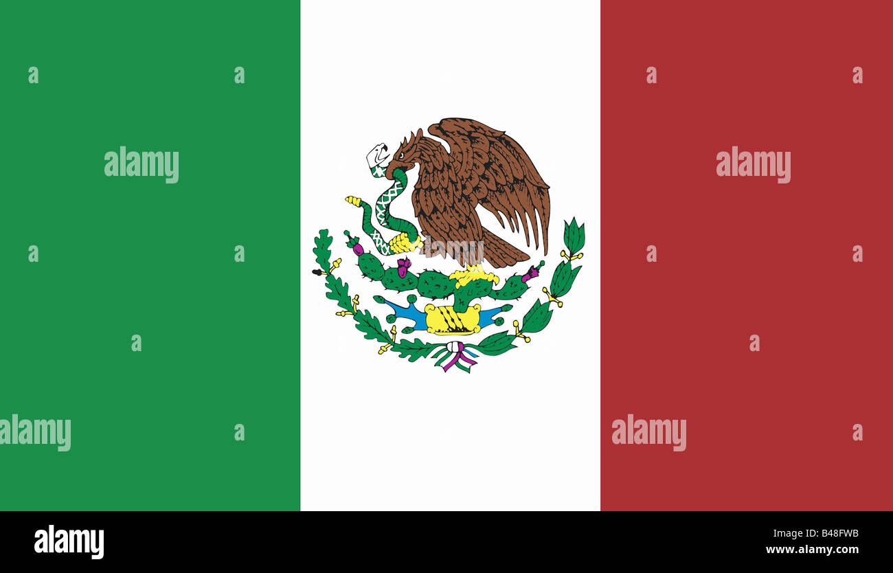 heraldry, flags, Mexico, national flag, launched: 12.3.1968, Additional ...