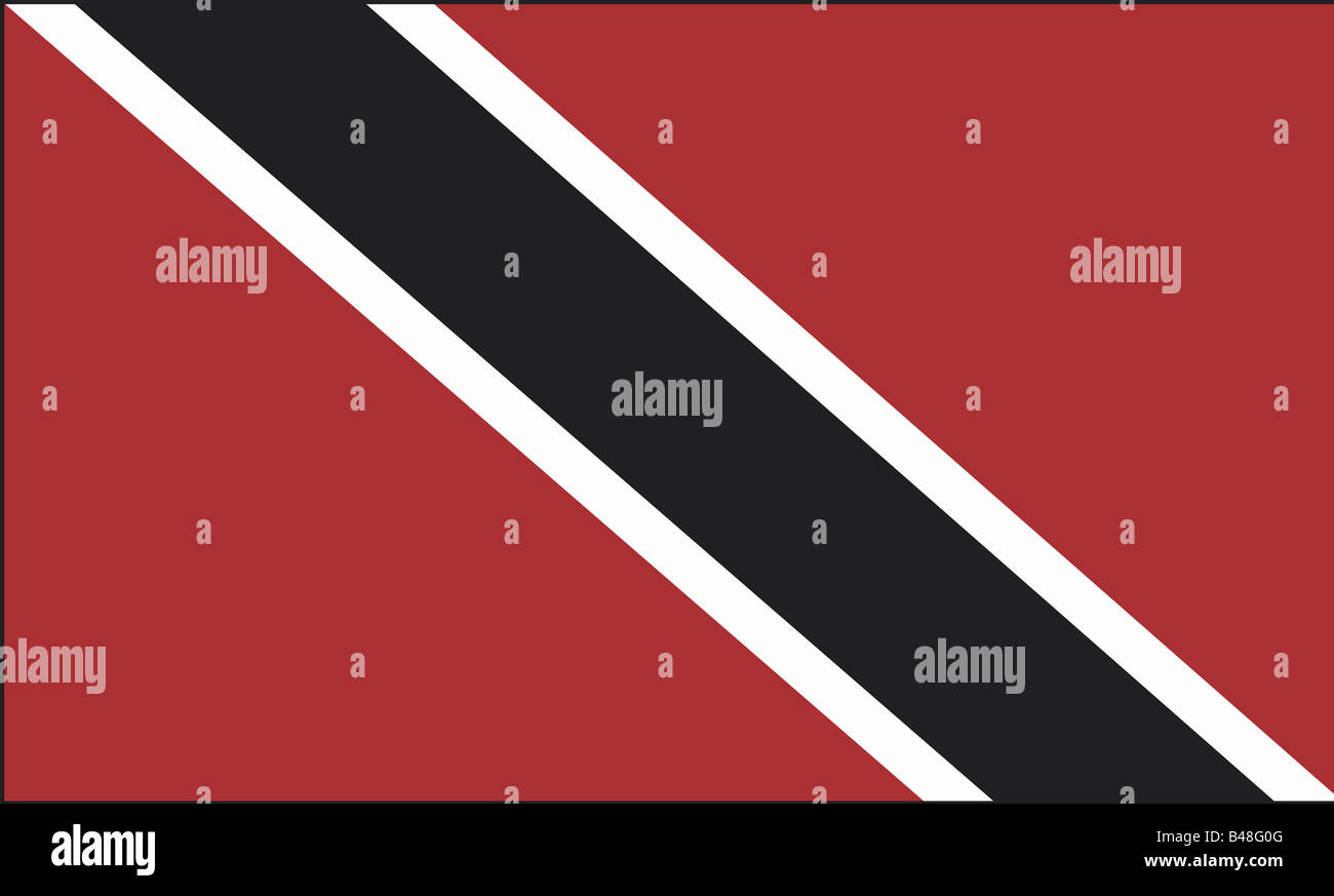 heraldry, emblem, Trinidad and Tobago, national flag, introduced: 8.6. ...