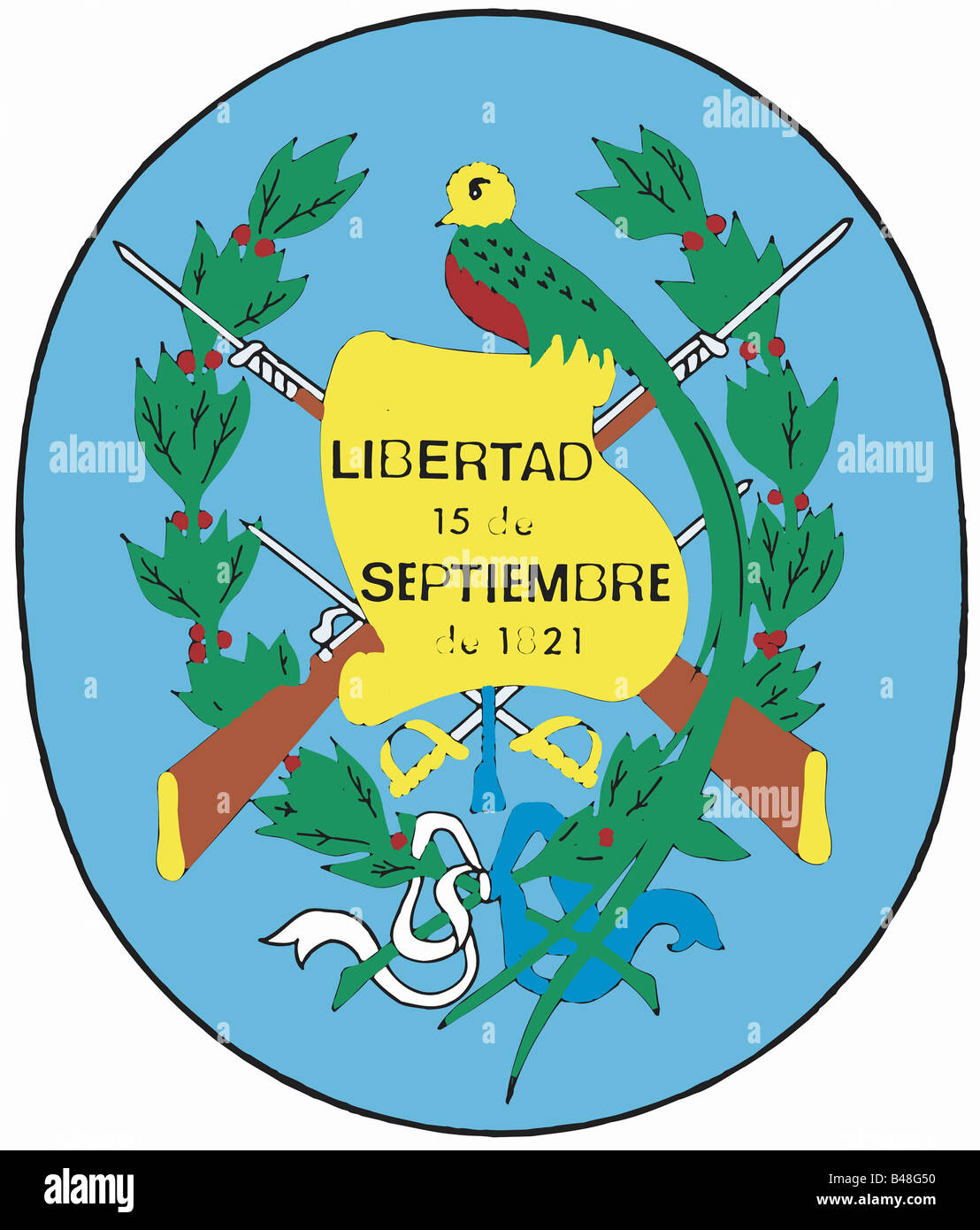 Coat of arms of guatemala hi-res stock photography and images - Alamy