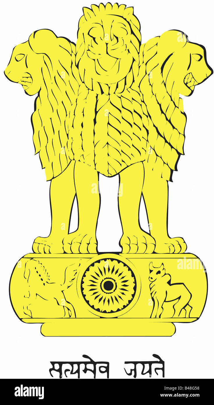 National Emblem Of India Stock Photos & National Emblem Of India Stock ...