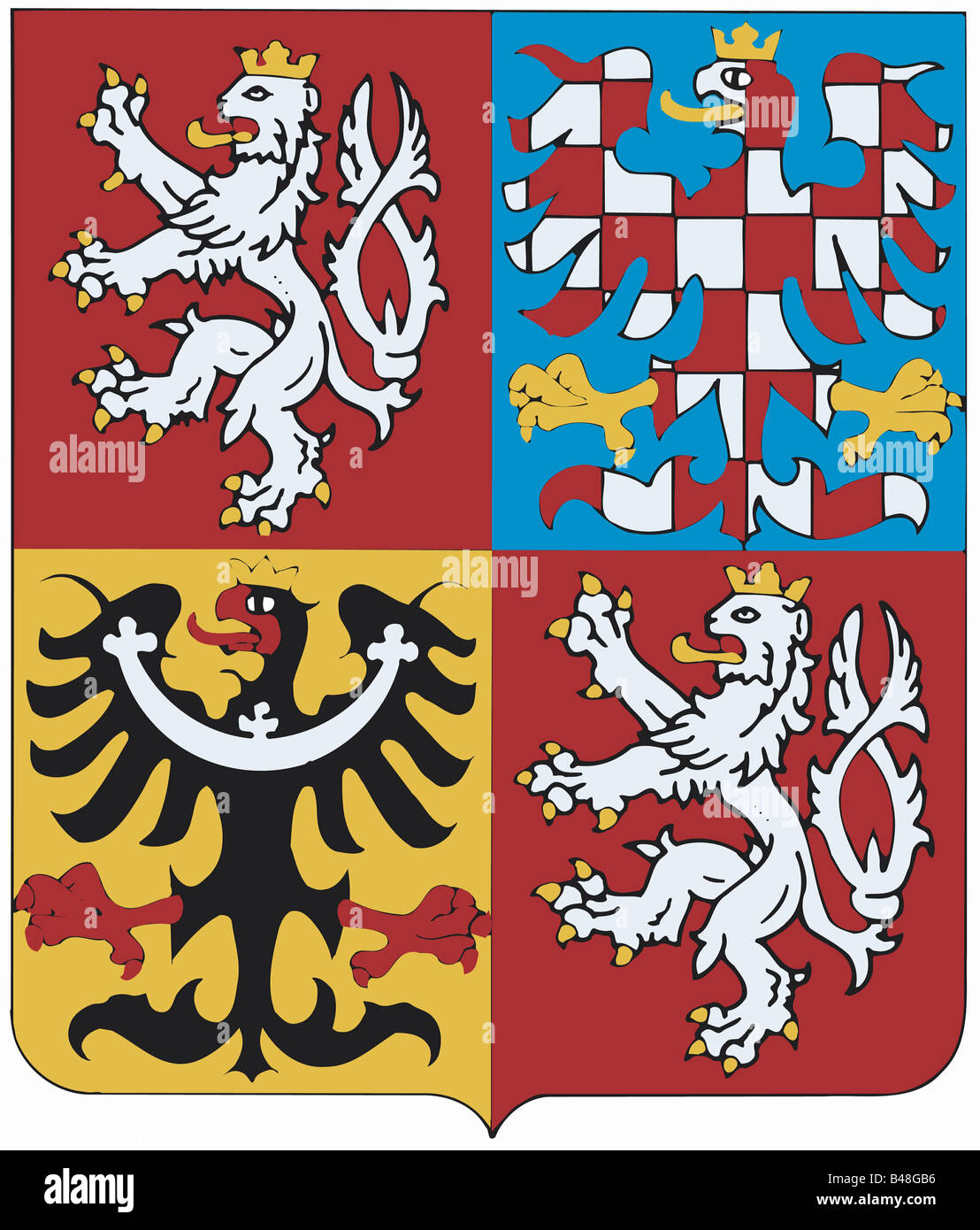 heraldry, coat of arms, Czechia, , Additional-Rights-Clearance-Info-Not ...