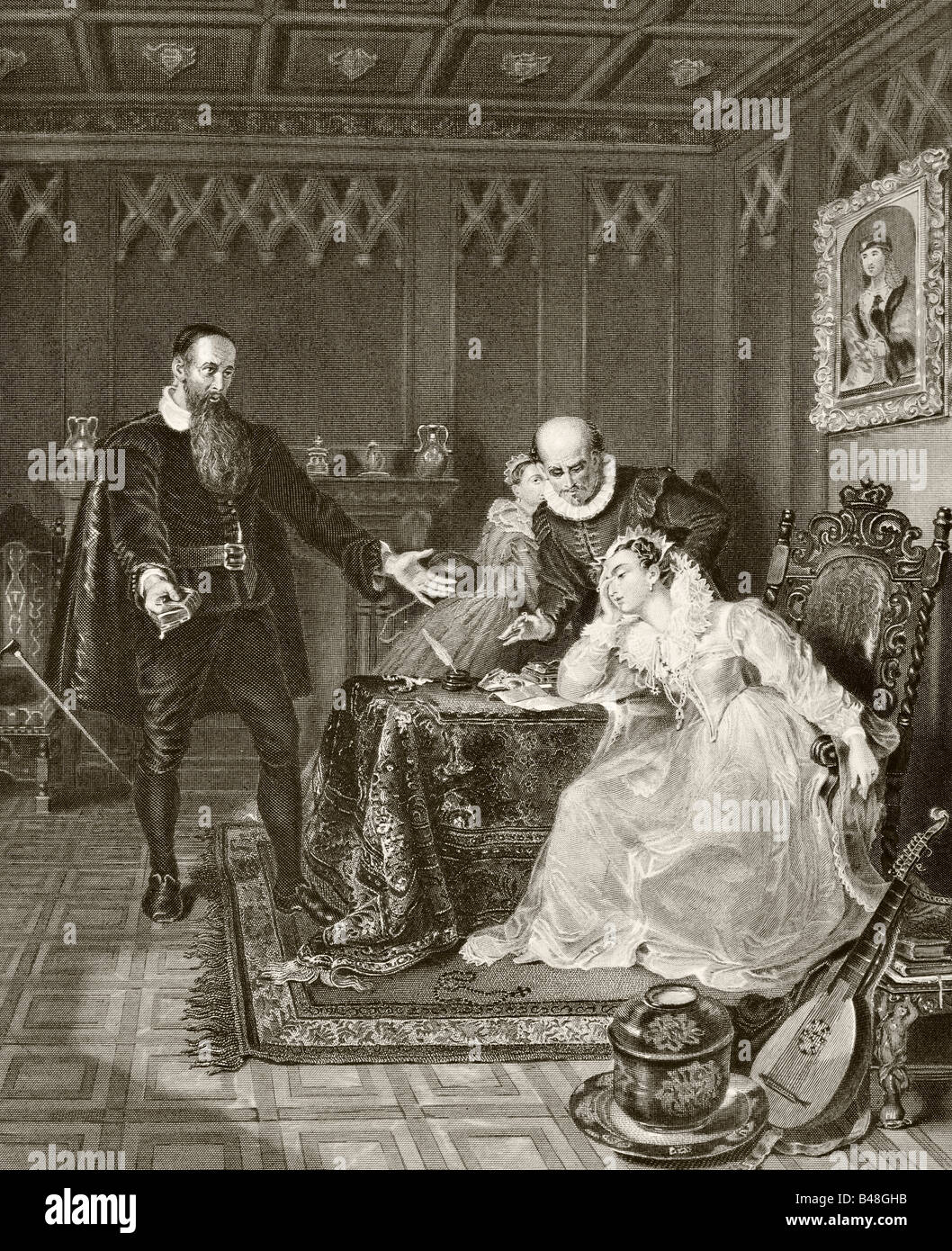 John Knox And Queen Mary