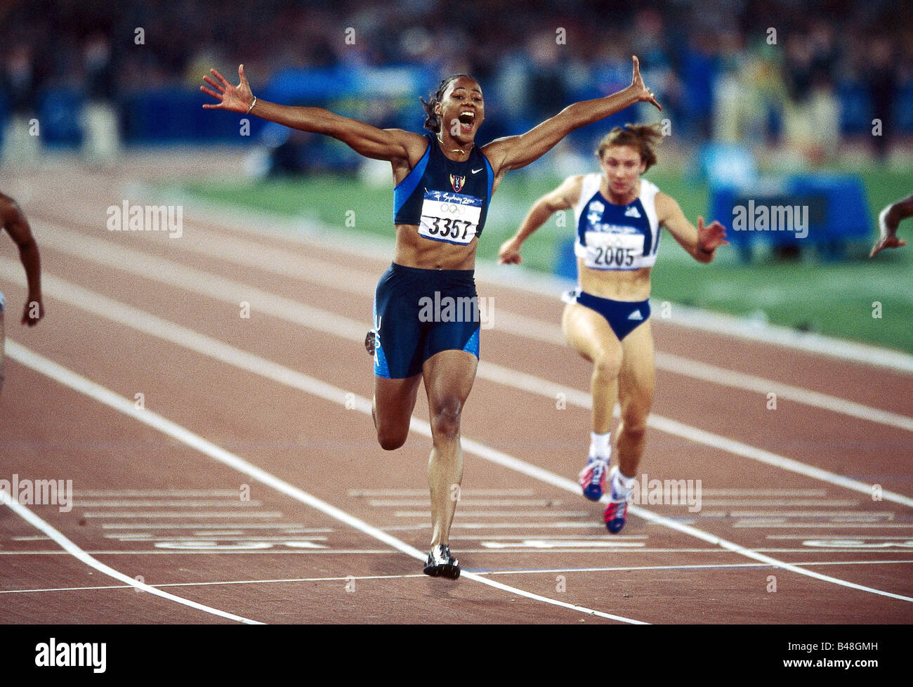 Marion jones hi-res stock photography and images - Alamy