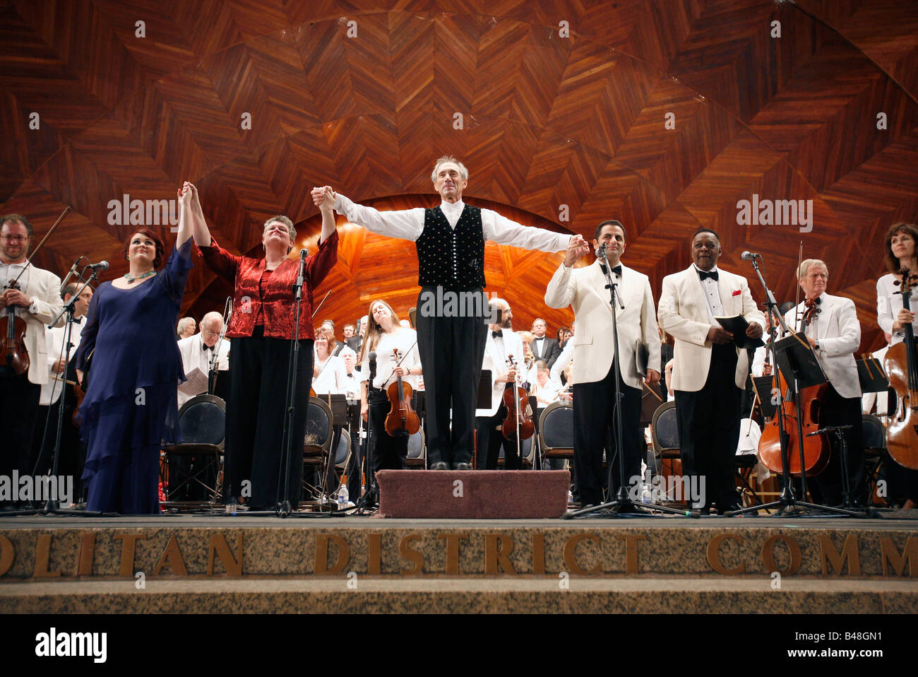 Boston Landmarks Orchestra takes a bow at the Hatch Shell on the ...