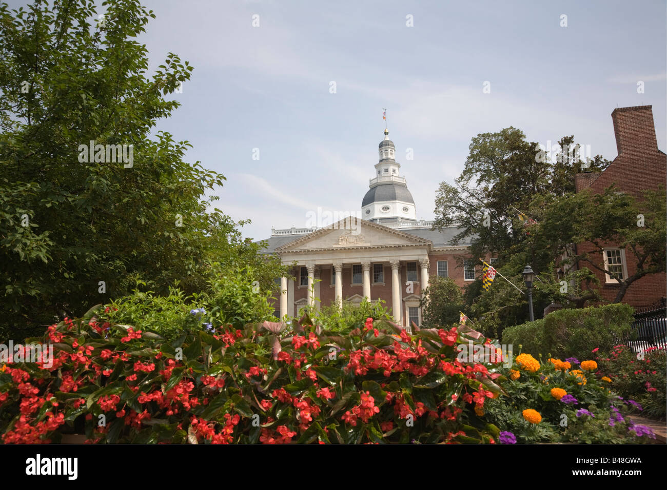 Maryland State House State Capitol building Annapolis Maryland USA ...