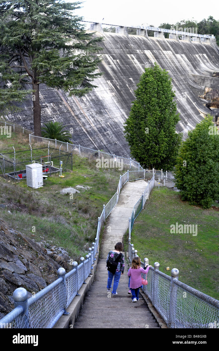 Dam and steps hi-res stock photography and images - Alamy