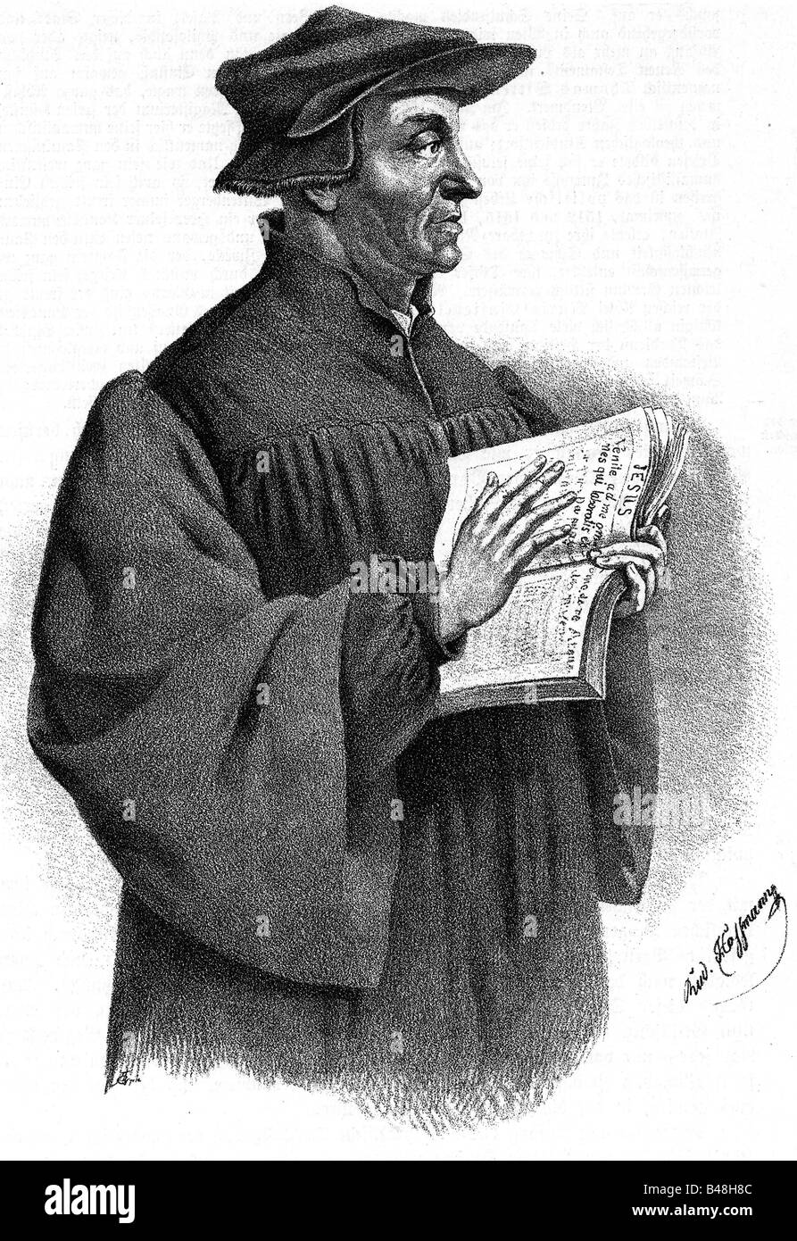 Swiss reformer ulrich zwingli hi-res stock photography and images - Alamy