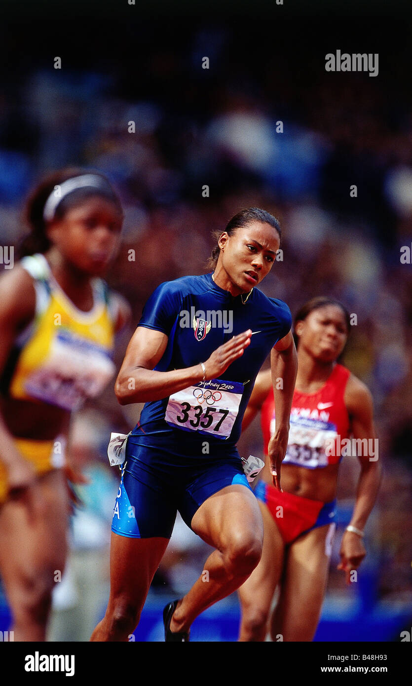 Marion jones hi-res stock photography and images - Alamy