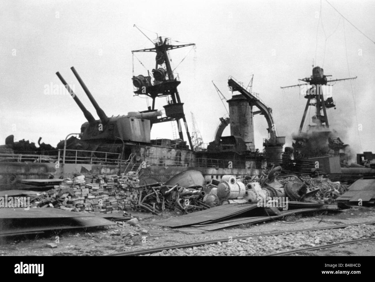 events, Second World War / WWII, France, scuttling of the French fleet ...