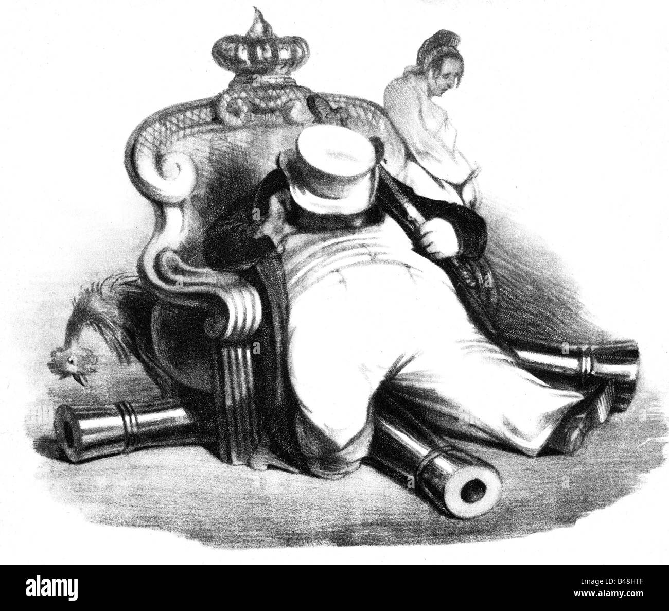 Caricature By Honore Daumier Stock Photos & Caricature By Honore ...