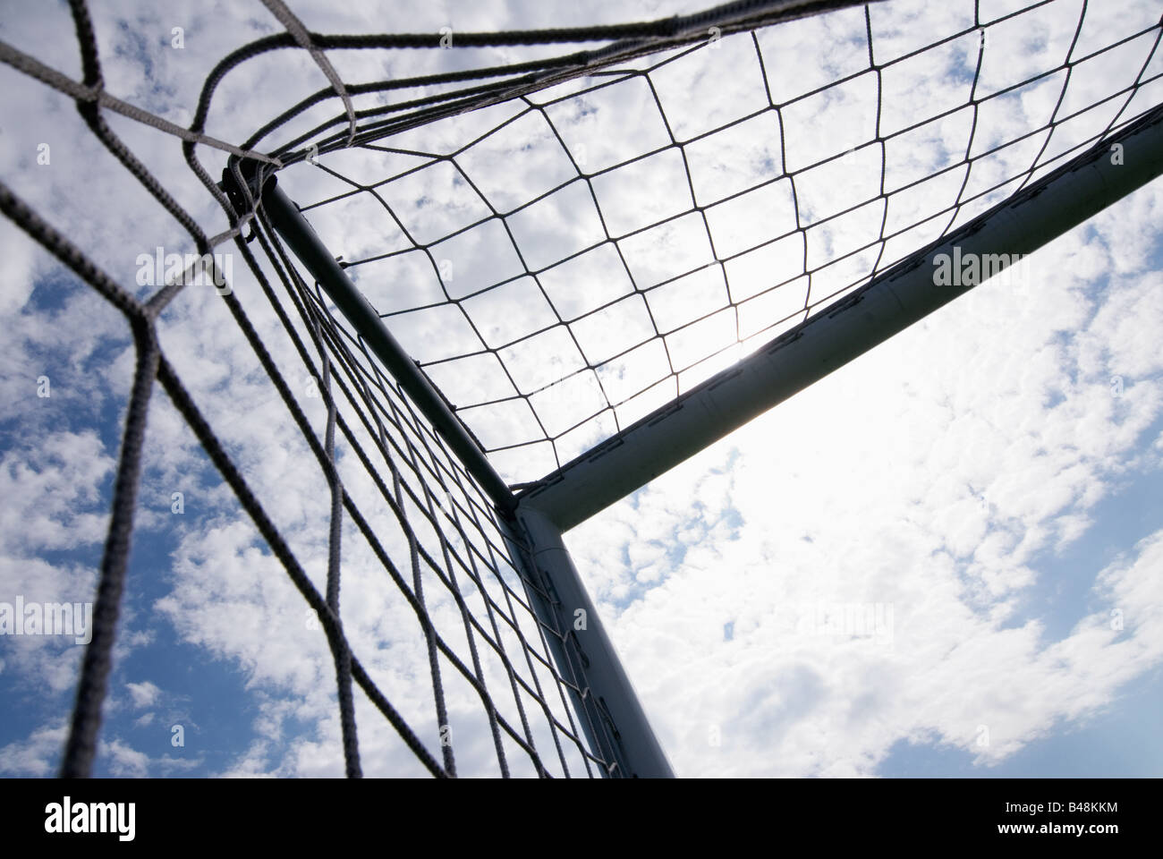 Football goal top left hi-res stock photography and images - Alamy