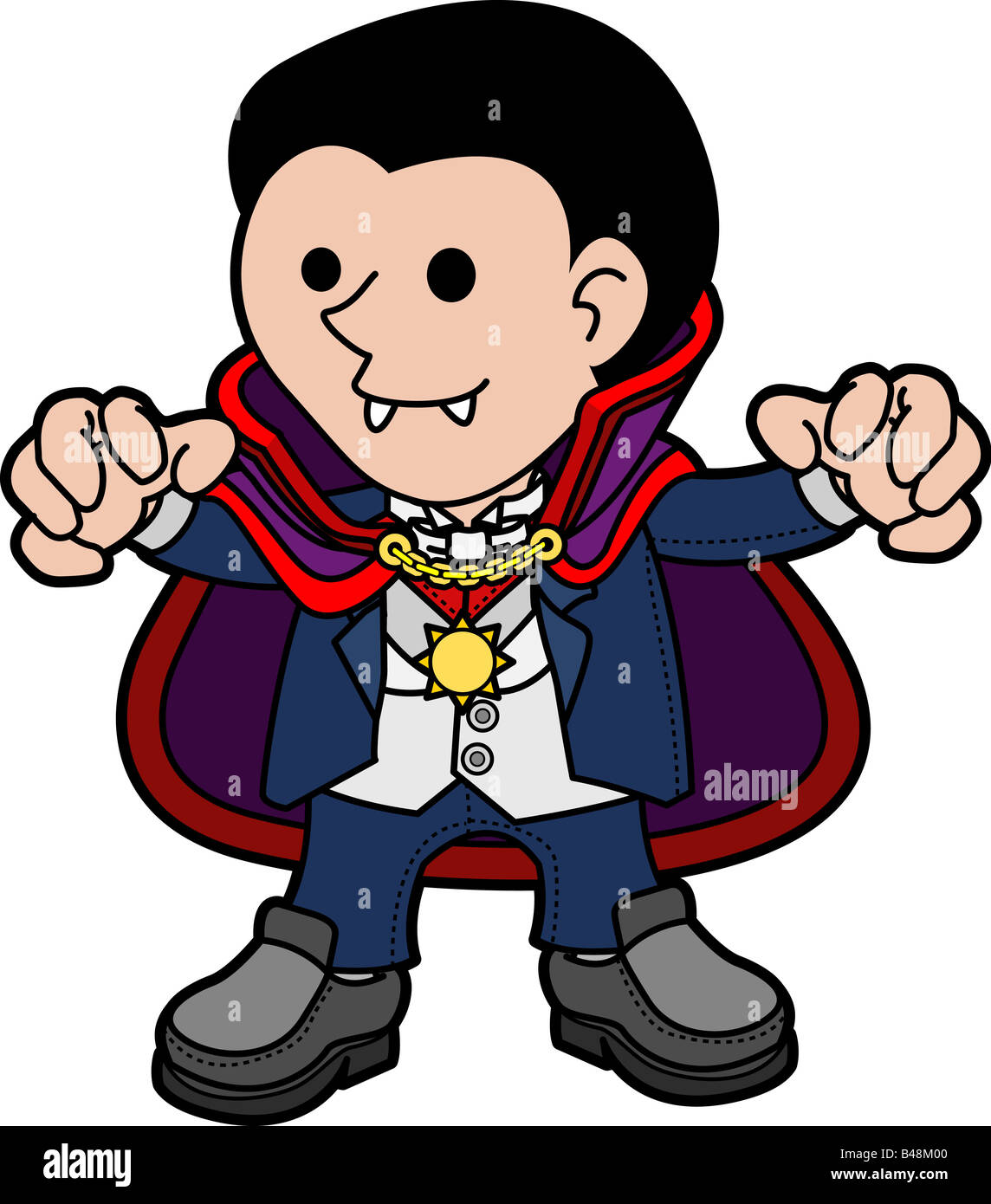 Male Vampire Fangs Drawing